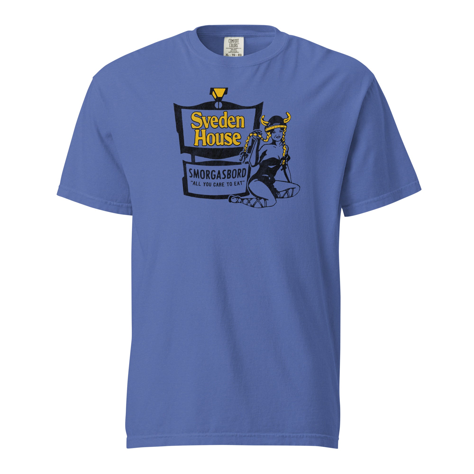 Sveden House Smorgasbord- Comfort Colors Tee – Retro Michigan